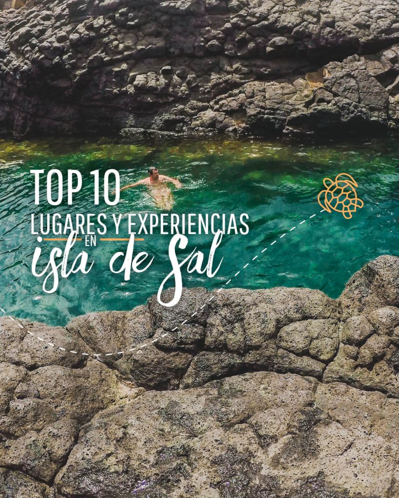 Guía de viaje Isla de Sal, Cabo Verde: Top 10 lugares y experiencias (+mapa) - Con la mochila y ...